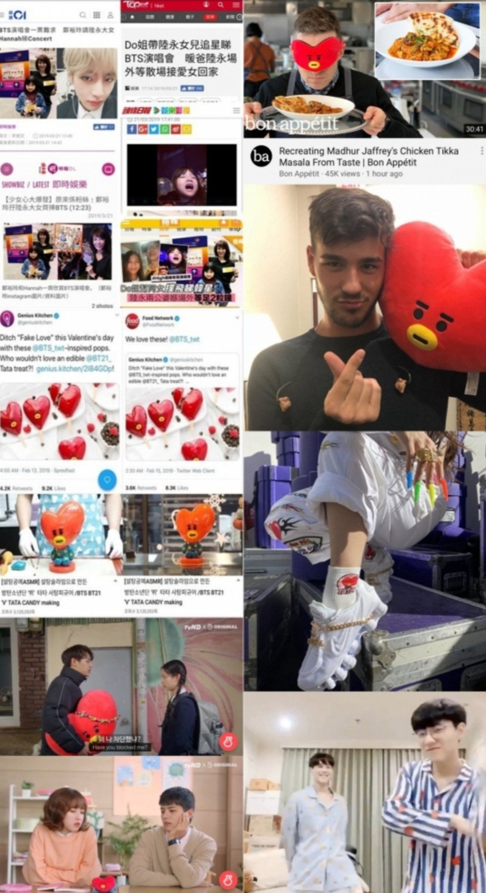 TATA el personaje de V de BTS es el mas popular del mundo | KpopLat