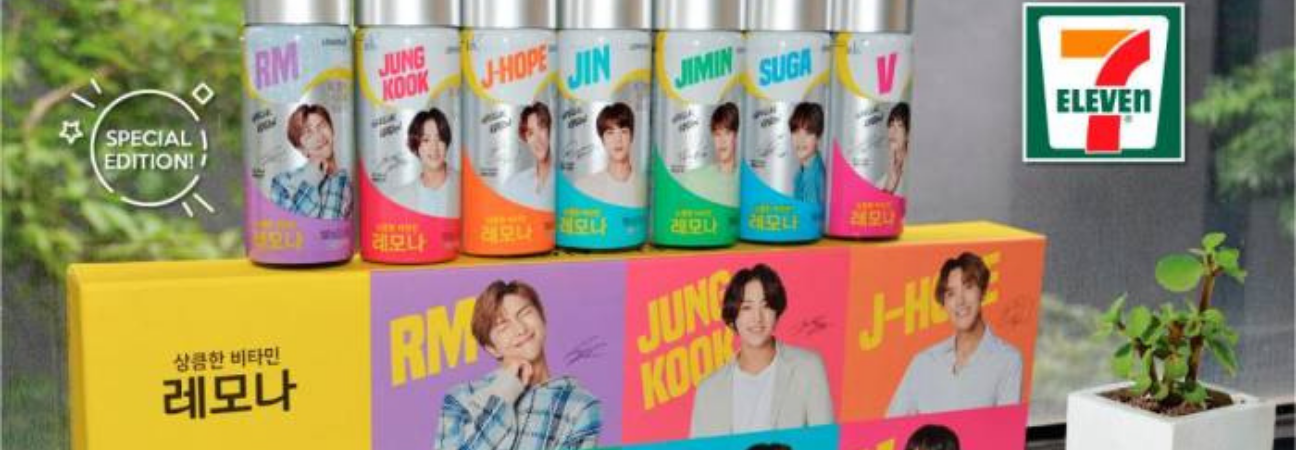 LEMONA de BTS llega a Malasia con 7-Eleven y vuelve la publicidad en ...