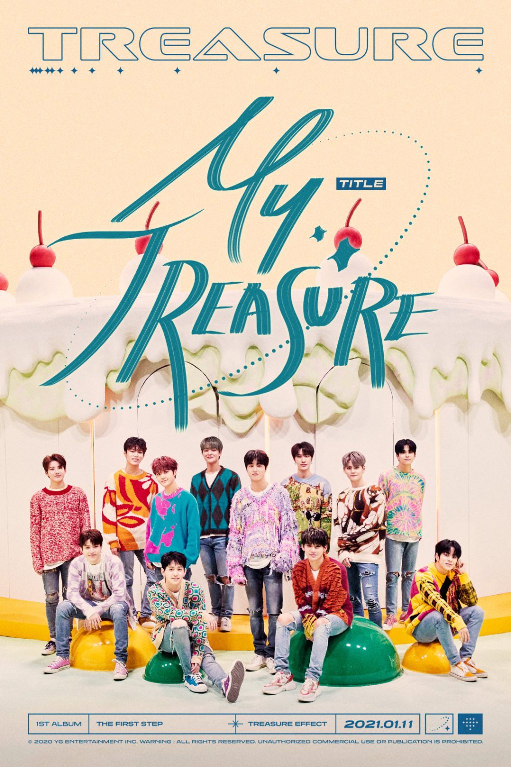 TREASURE revela pôster de seu comeback ‘My Treasure’ | KpopLat