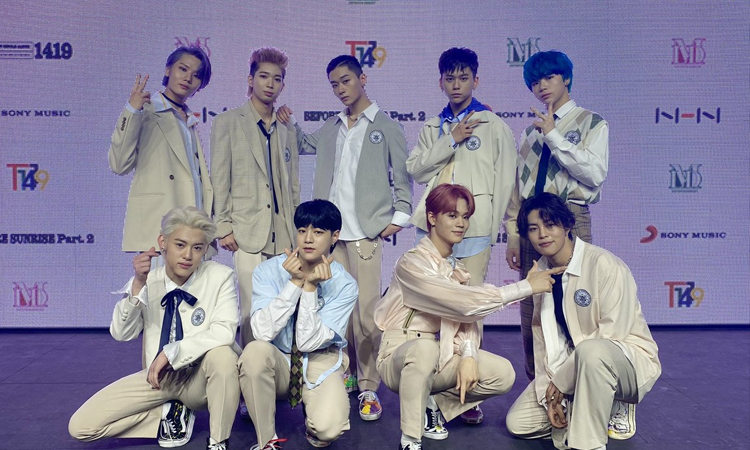 T1419 sofre um acidente com fogo durante sua vitrine | KpopLat