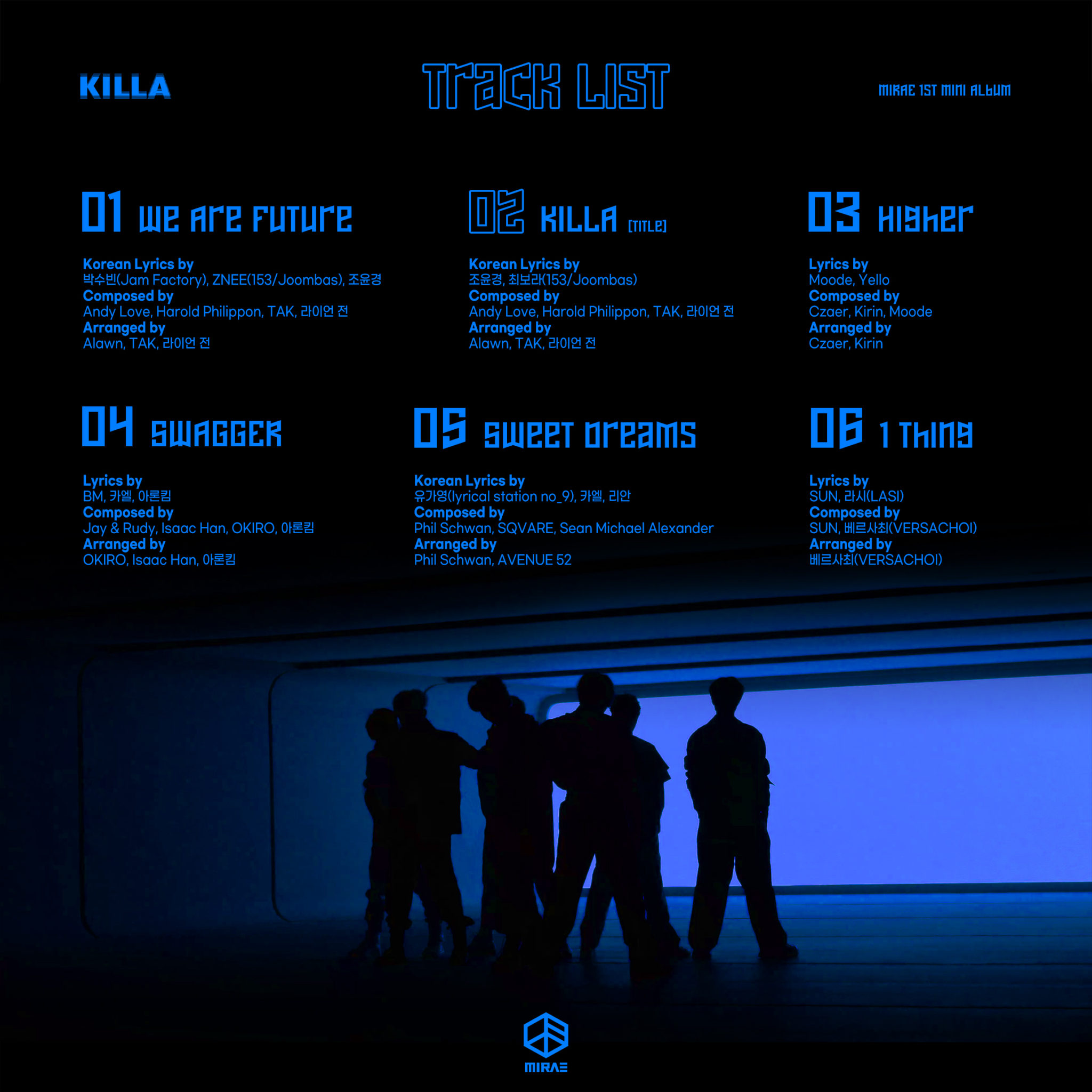 MIRAE comparte la lista de canciones para su álbum debut ‘KILLA’ | KpopLat